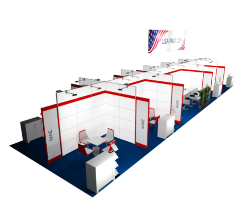 USA Pavilion - Trade Show Services Worldwide
